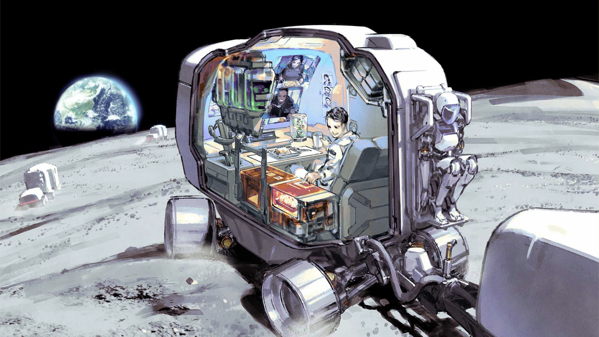 Farming on the Moon - Akihabara News