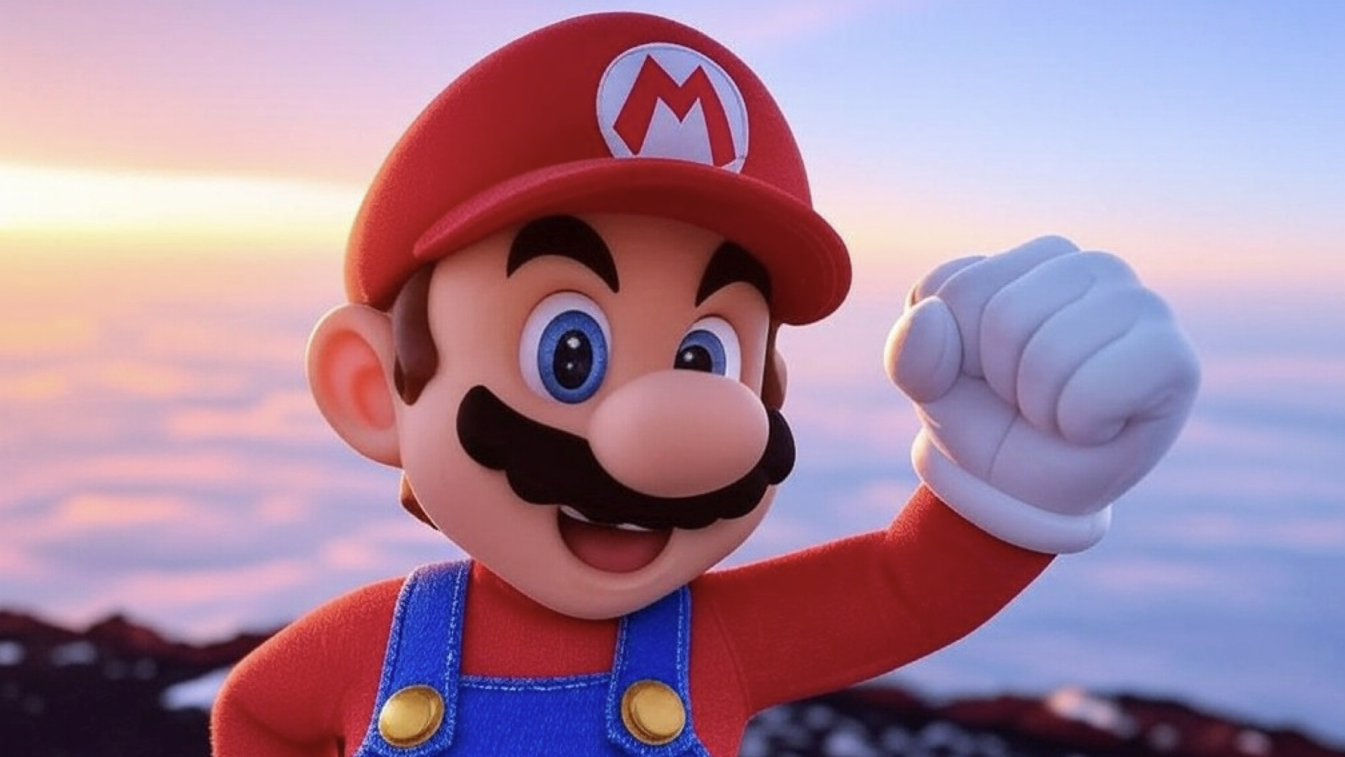 Mario on Top of the Mountain - Akihabara News